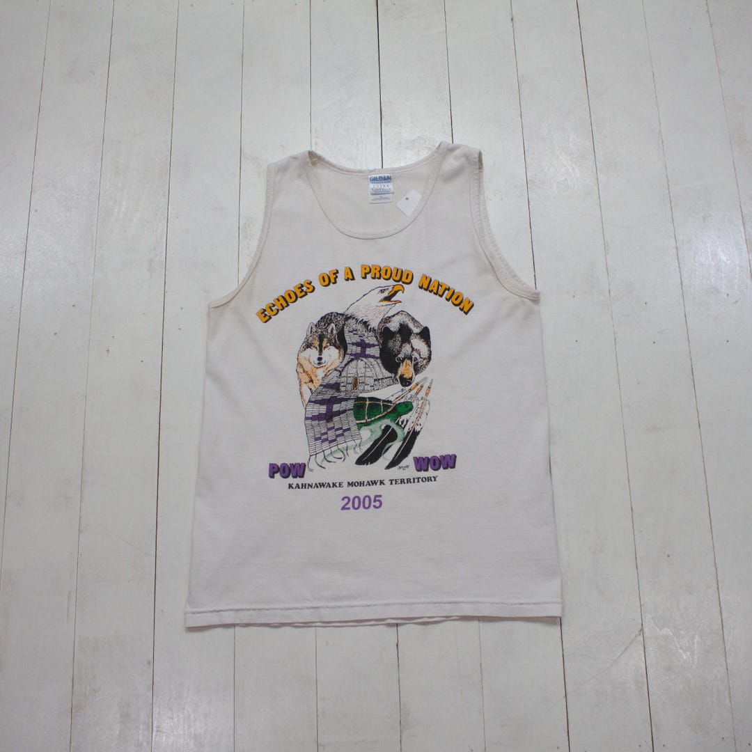 2000s Y2K 2002 Echoes of a Proud Nation Kahnawake Mohawk Territory Pow ...