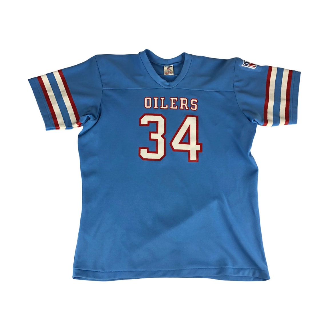 1980 Houston Oilers Football Jersey Earl Campbell 34 Rawlings | Etsy
