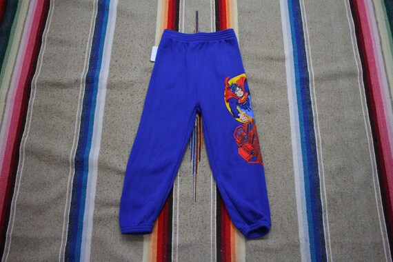 1990s 1994 Superman Kid's Sweatpants - Gem