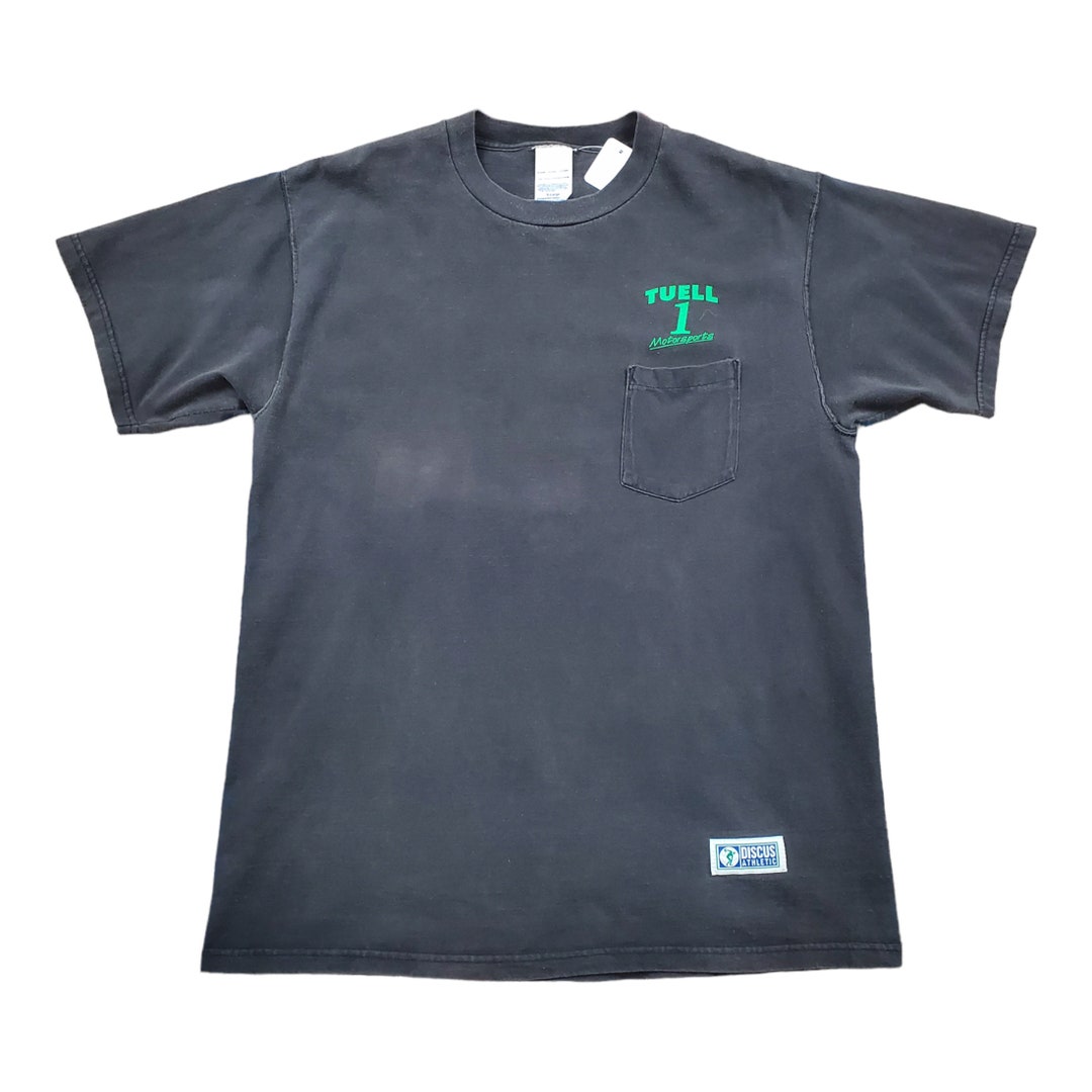 1990s/2000s Discus Athletics Tuell Motorsports Pocket T-shirt - Etsy