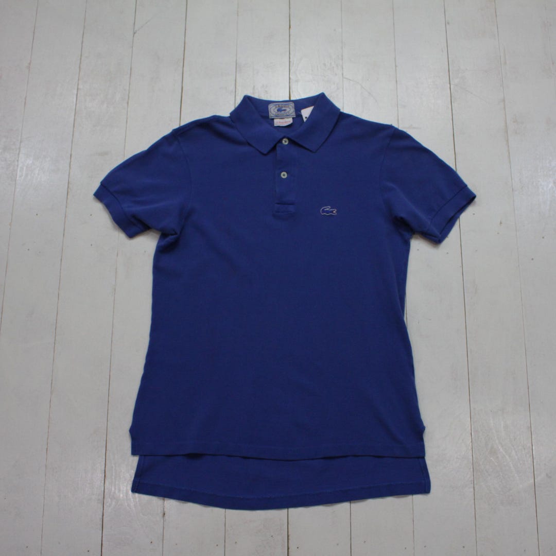 1970s/1980s Izod Lacoste 1/2 Patron Shortsleeve Polo Tennis Shirt Size ...