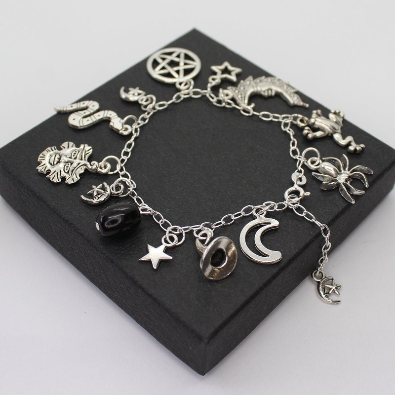 Witch Charm Bracelet - Etsy