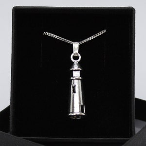 Lighthouse / Boat Anchor Sailor Sea Sailing - Sterling Silver Curb ...