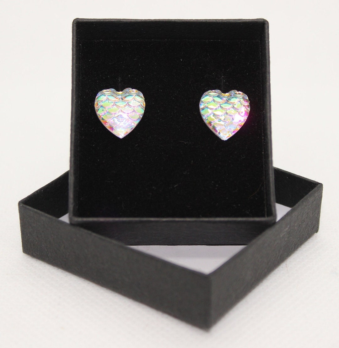 Aurore Borale AB / Rainbow / Thistle - Dragon / Mermaid Scale Heart ...