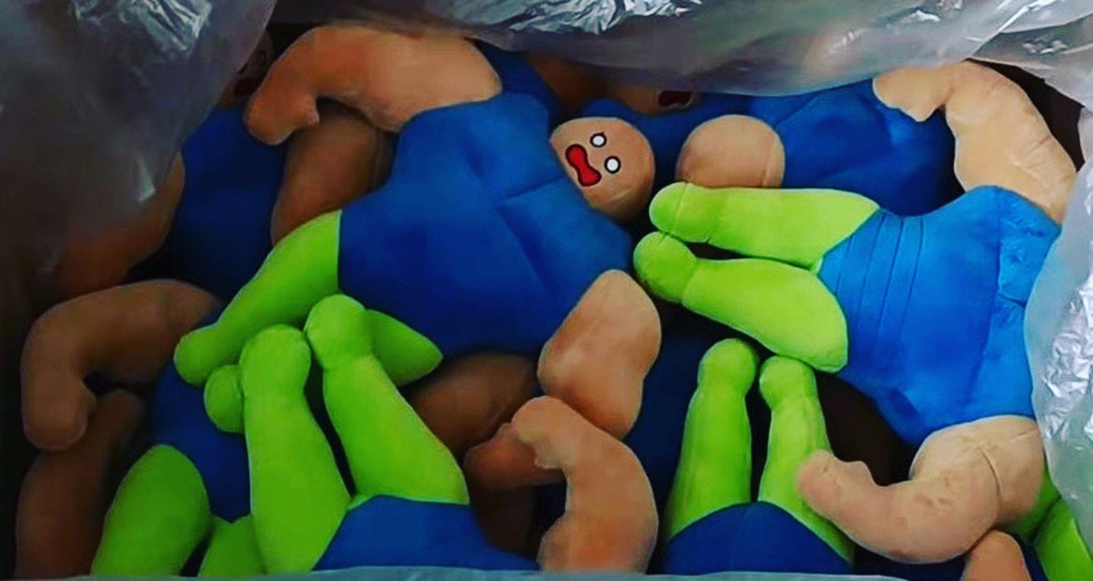 Plush Buff Noob: New Roblox Muscle Noob Plushie Toy Handmade - Etsy