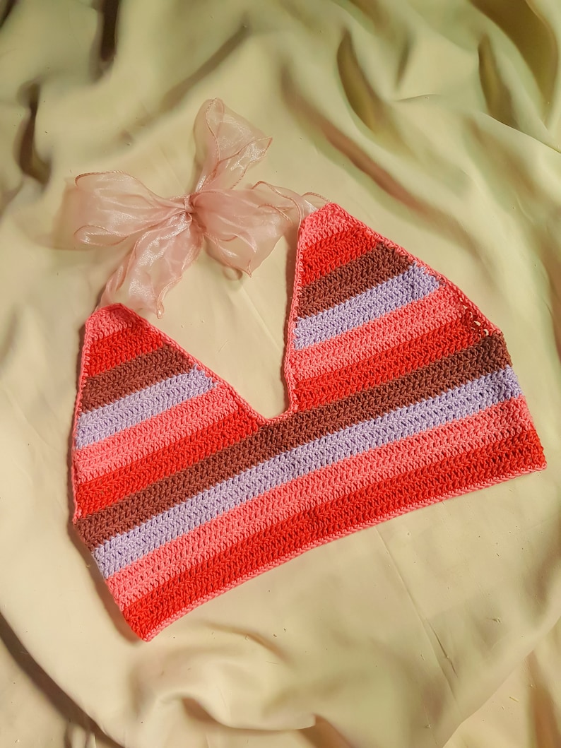 Beginner Friendly CROCHET PATTERN | Deep-v Cami Top Pattern | Crochet ...