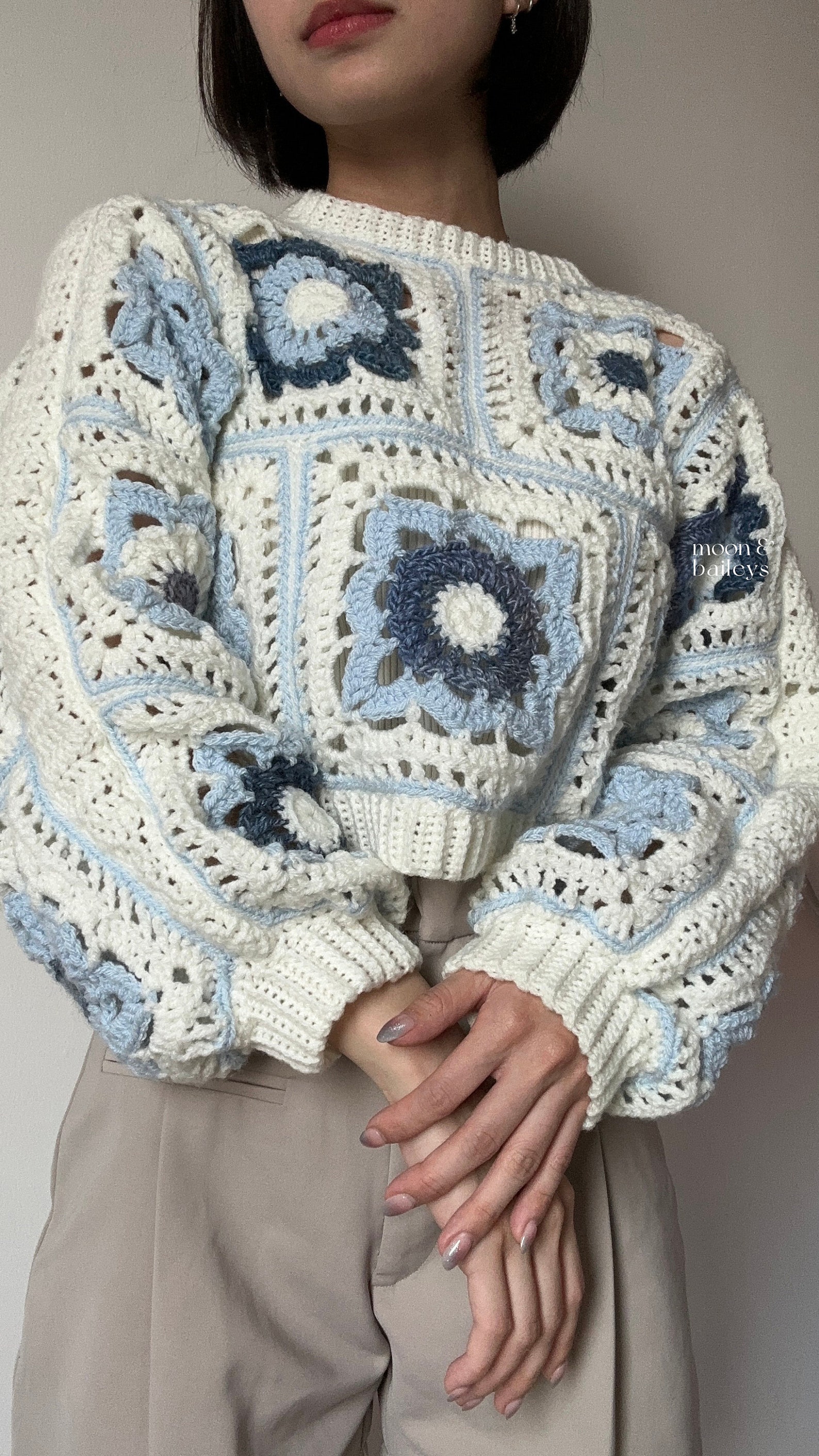 The Willow Jumper and Vest Pattern 2in1 CROCHET PATTERN PDF Lizard&hook ...