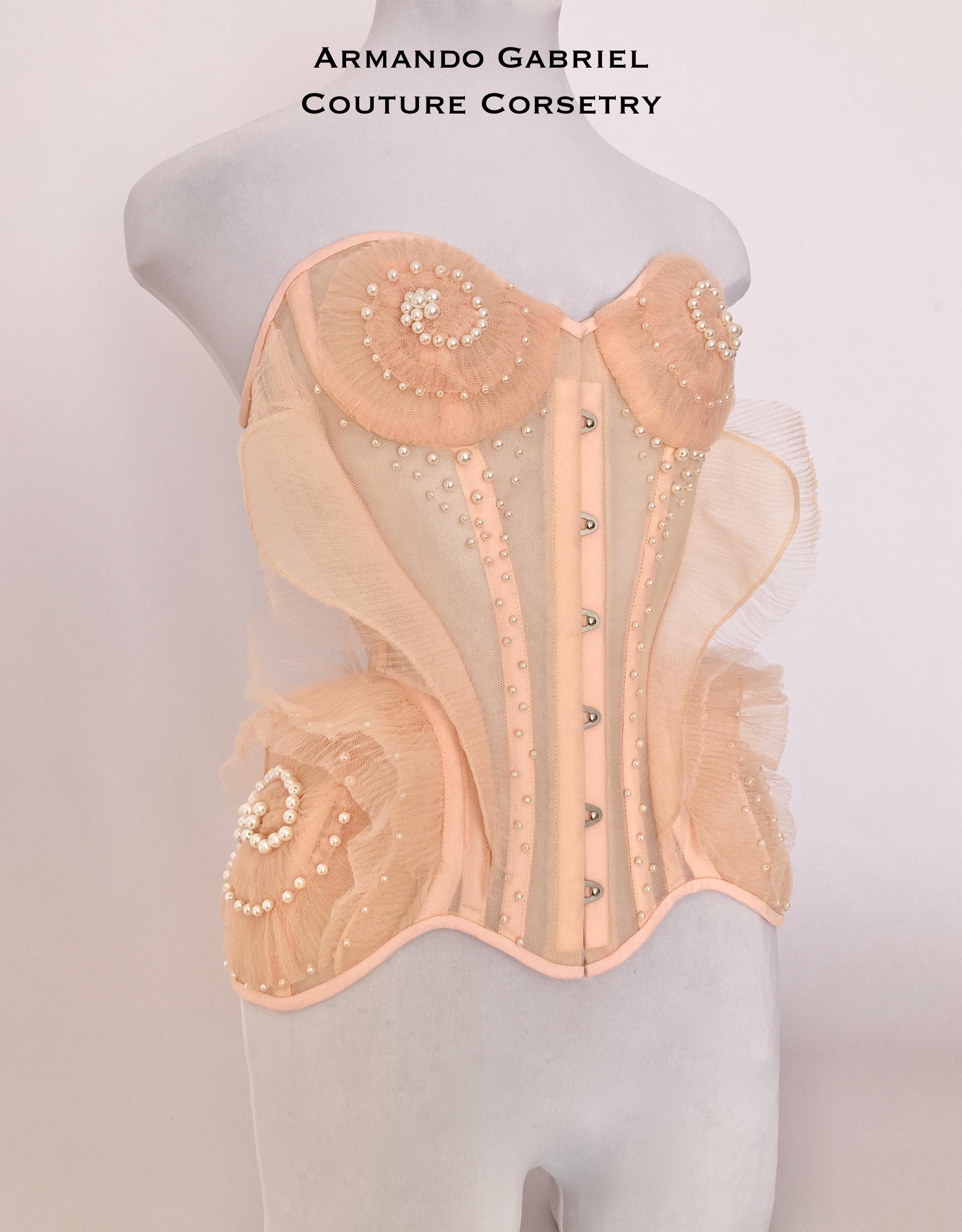 Corset-mermaid Corset-peach Net Corset-net Corset-nautilus Corset ...