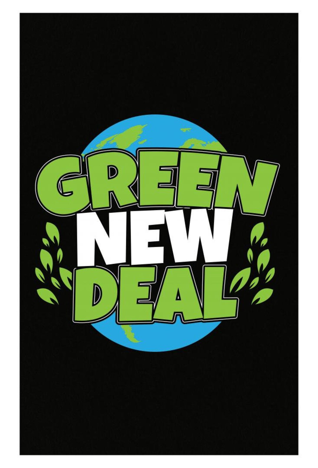Green New Deal Earth Day Fight Climate Change AOC Alexandria Ocasio ...
