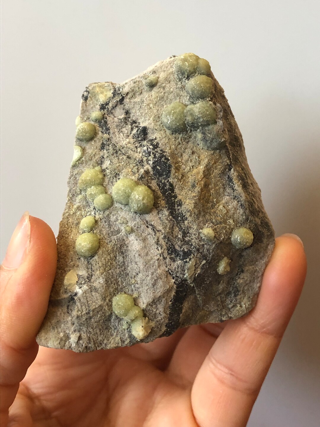 Wavellite Crystals on Matrix - Avant, Garland Co. Arkansas, USA ...