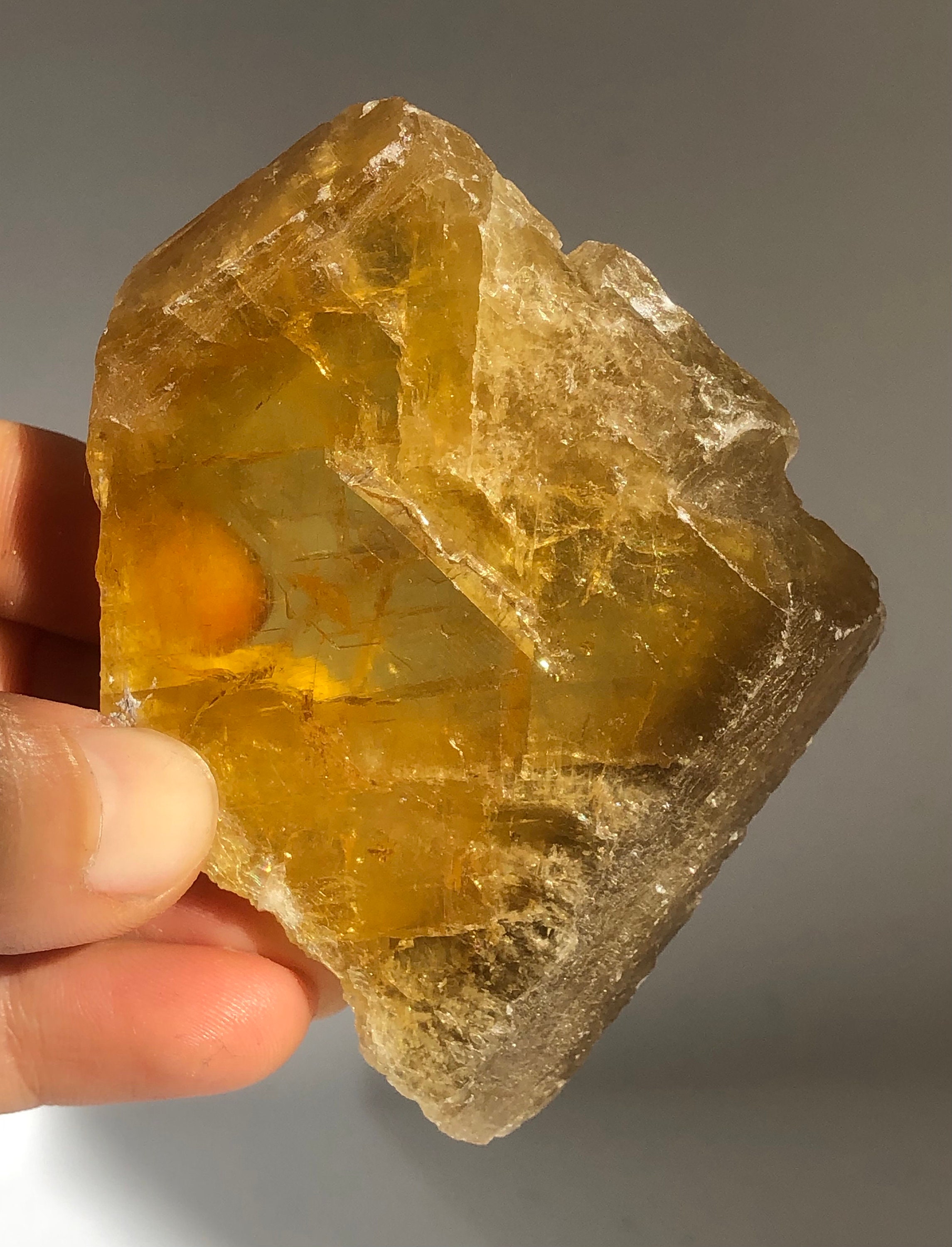 Barite HUGE Single Crystal - Meikle Mine, Bootstrap District, Elko ...