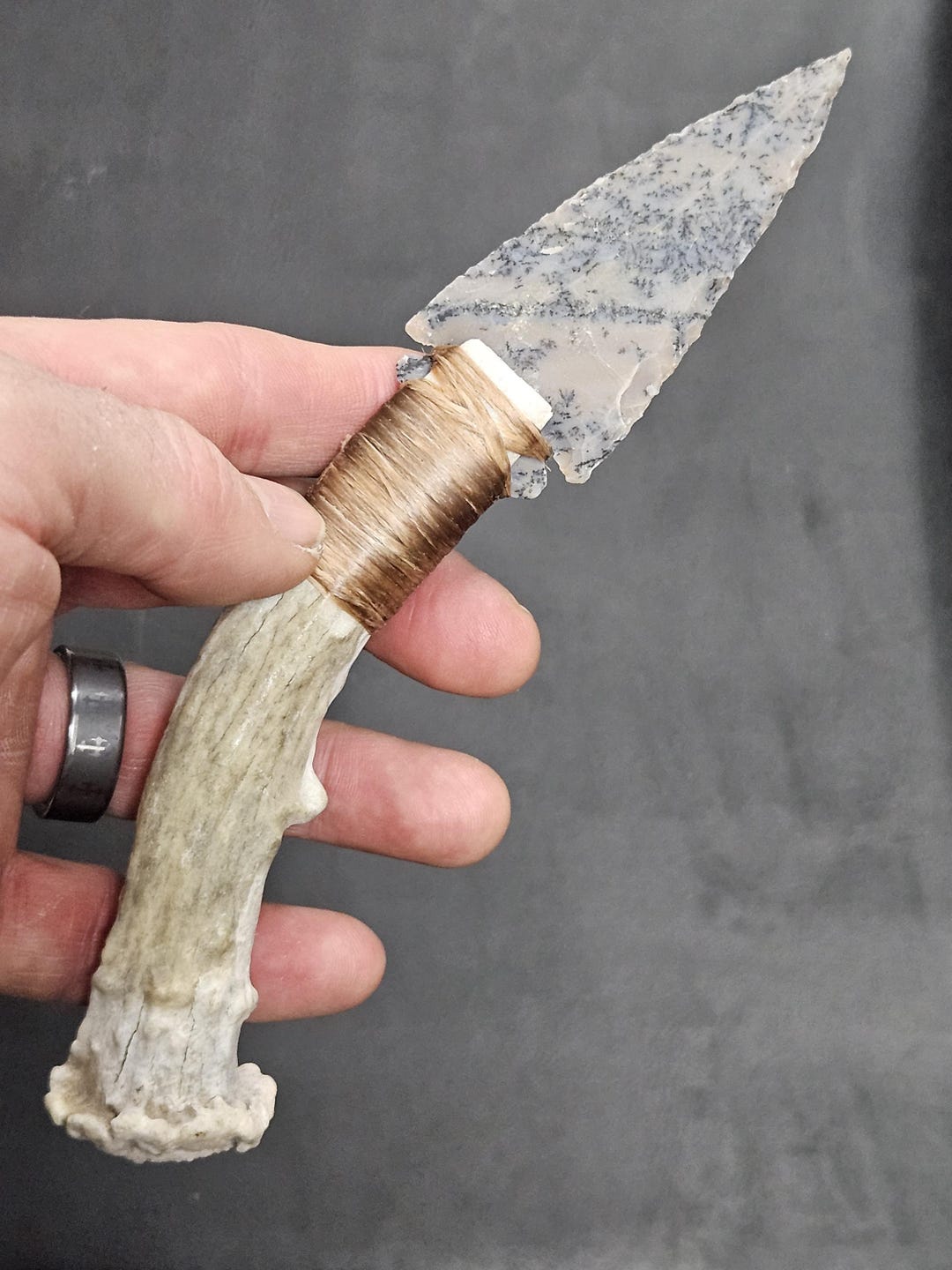 Top Selling! Agate Arrow Head Antler Shed Knifes - Etsy