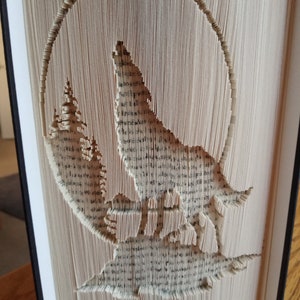 Howling Wolf Cut and Fold Pattern 491 Pages 21cm High - Etsy