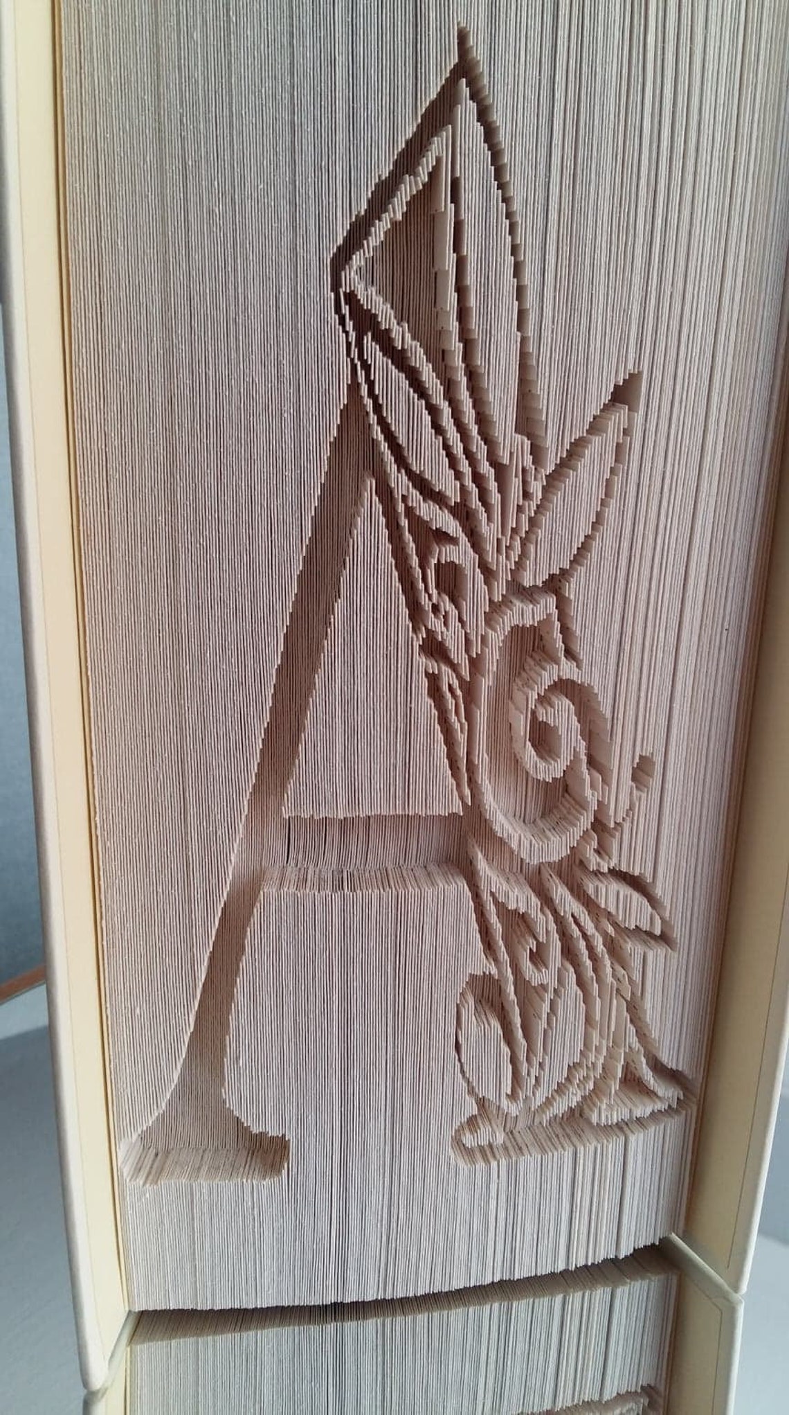 Monogram Letter A Bookfolding Pattern Cut and Fold 443 - Etsy