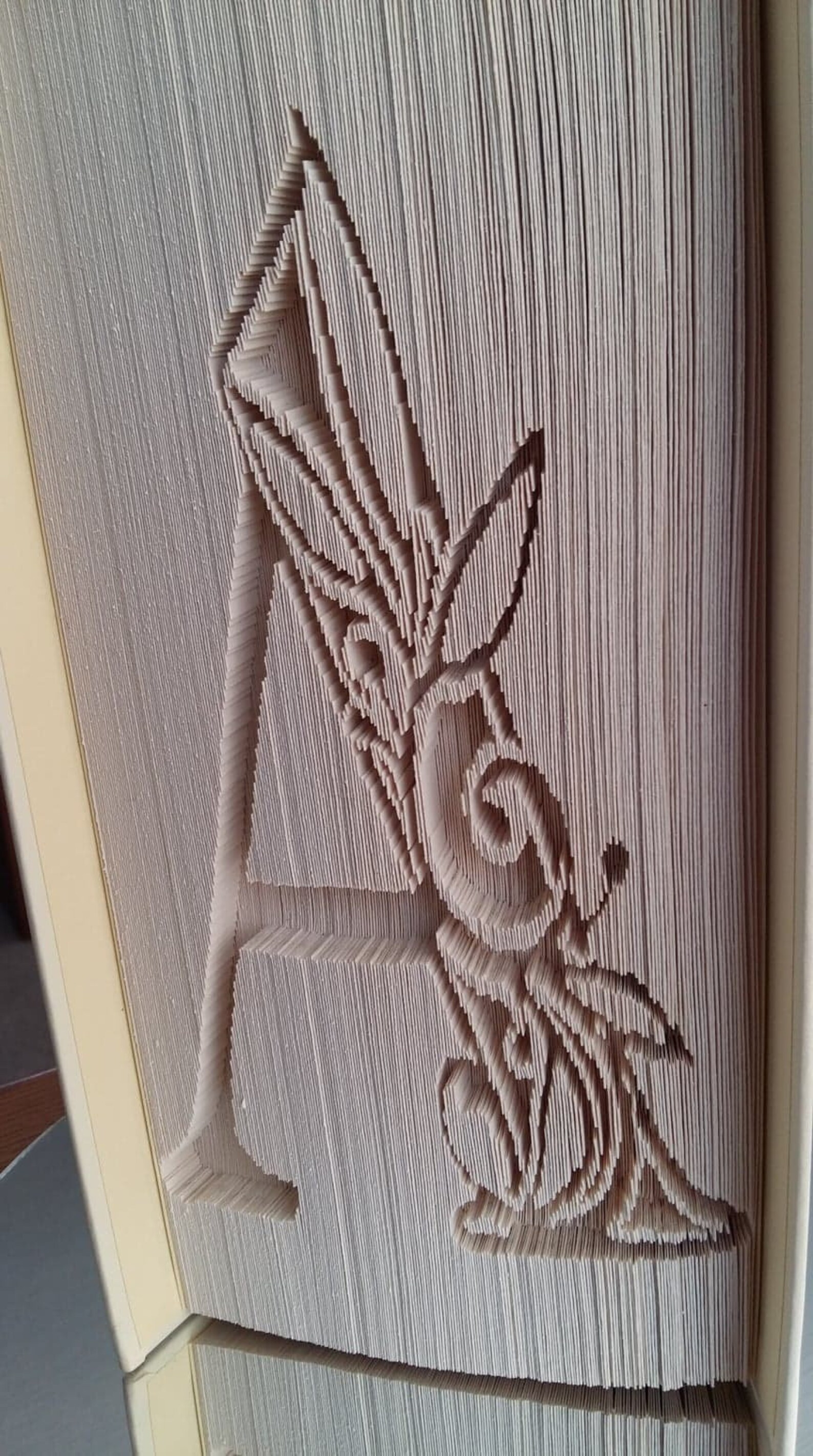 Monogram Letter A Bookfolding Pattern Cut and Fold 443 - Etsy