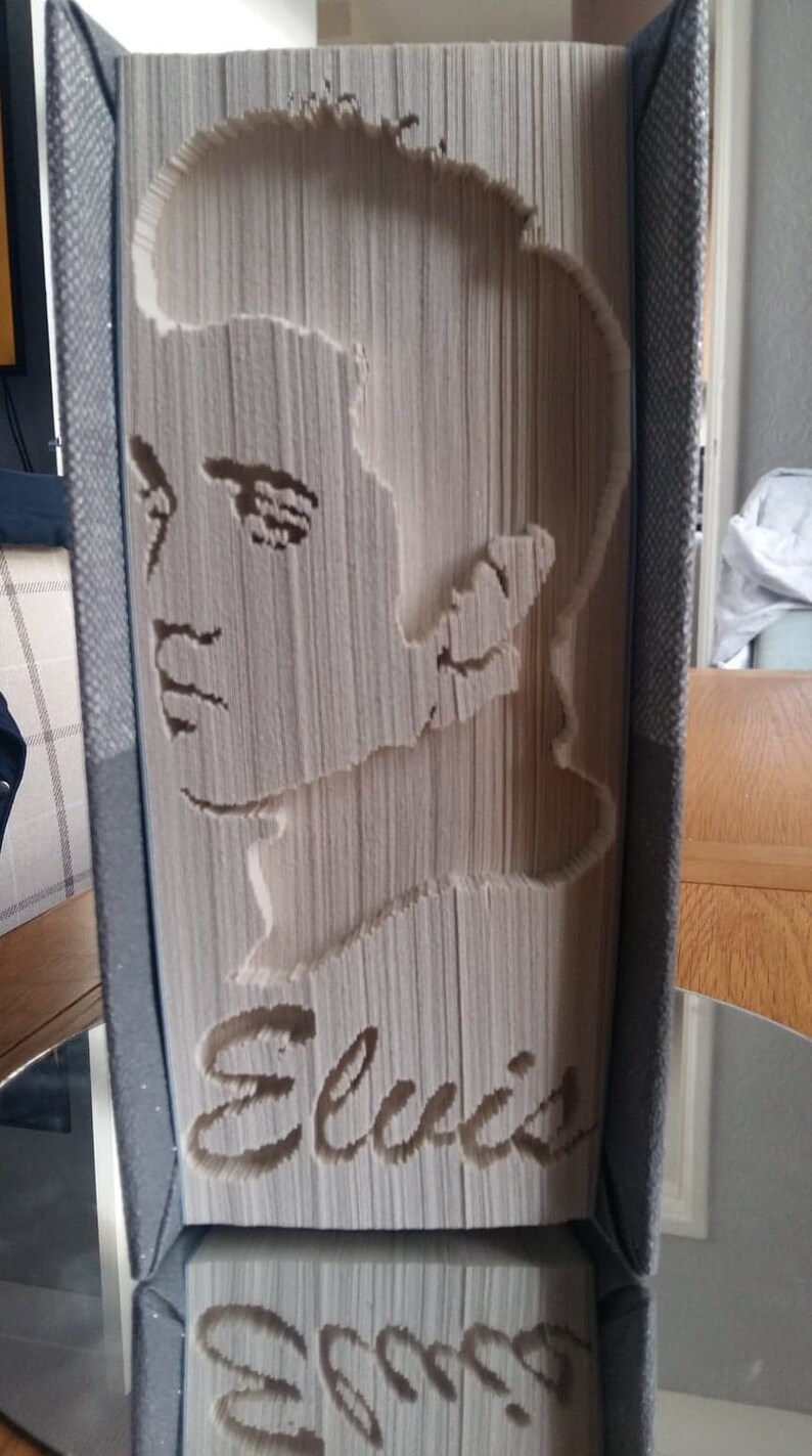 Elvis Cut and Fold Pattern 443 Pages 23cm High Pattern | Etsy