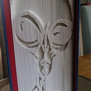 Alien Head Cut and Fold Pattern 441 Pages 23cm High - Etsy