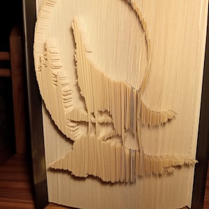Howling Wolf Cut and Fold Pattern 491 Pages 21cm High - Etsy