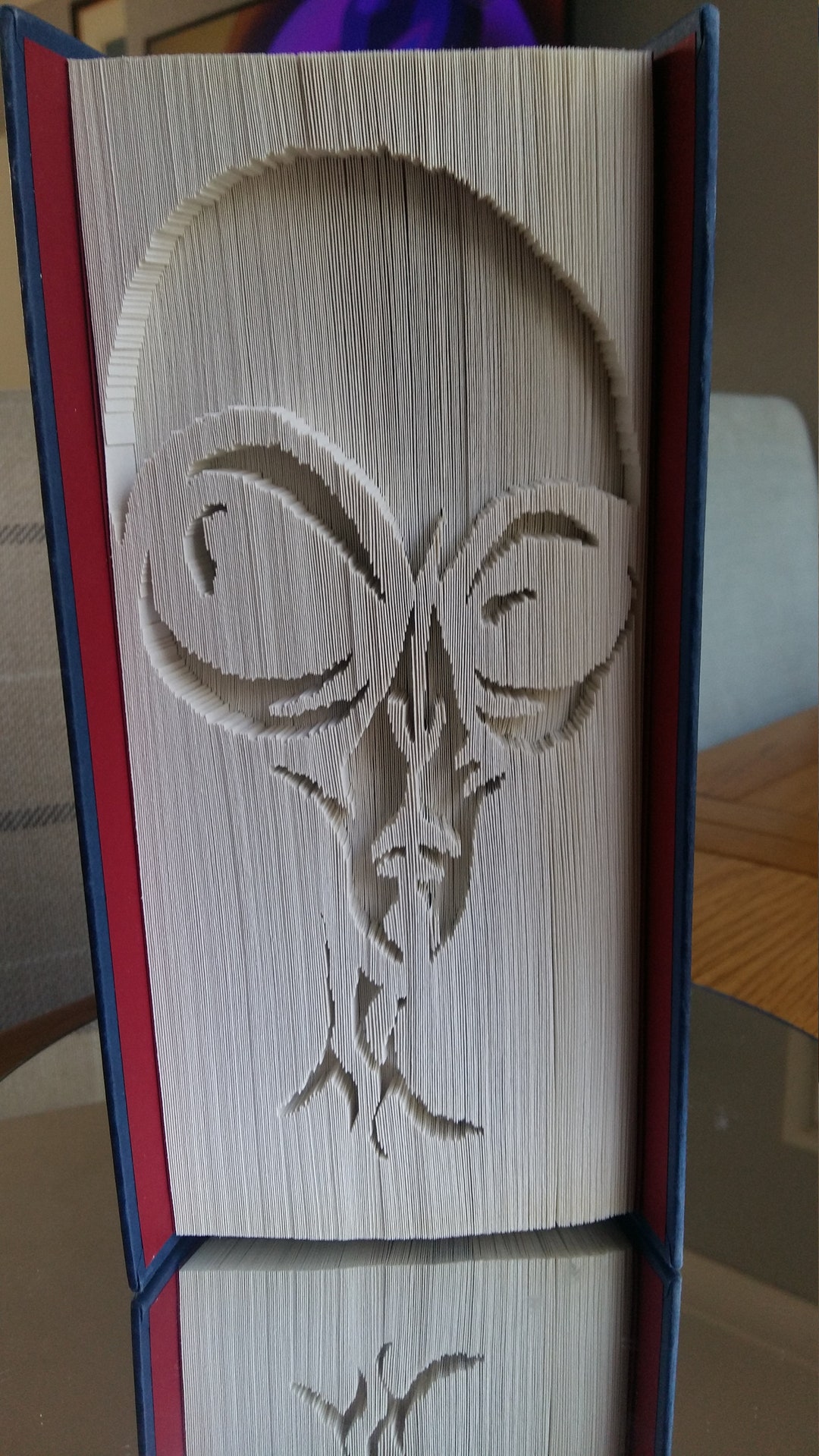 Alien Head Cut and Fold Pattern 441 Pages 23cm High - Etsy