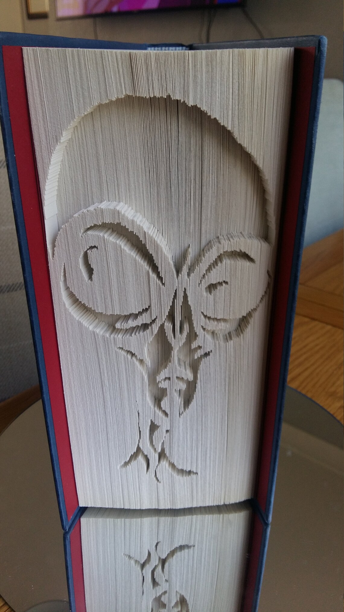 Alien Head Cut and Fold Pattern 441 Pages 23cm High - Etsy