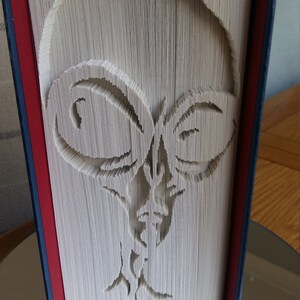 Alien Head Cut and Fold Pattern 441 Pages 23cm High - Etsy