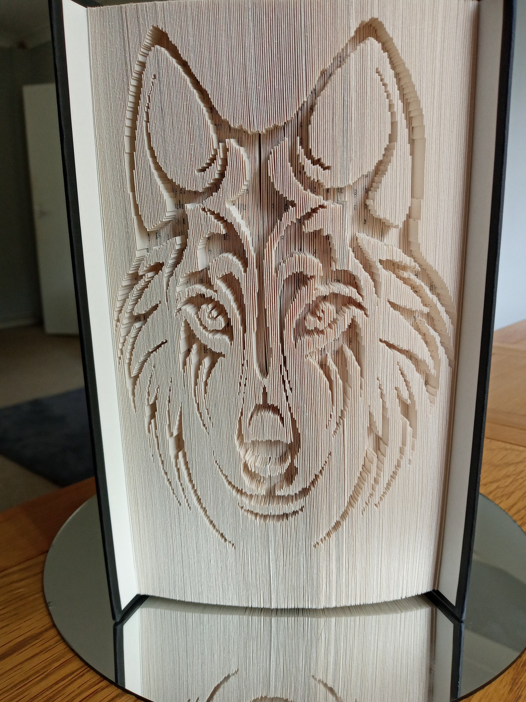 Wolf Head 3 Cut and Fold Pattern 443pages 23cm High - Etsy
