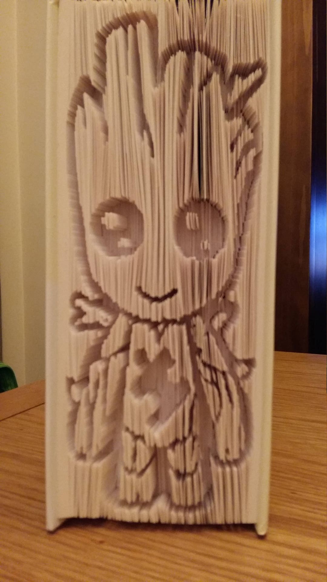 Groot Autism Awareness Cut and Fold Pattern Fun Book Art - Etsy