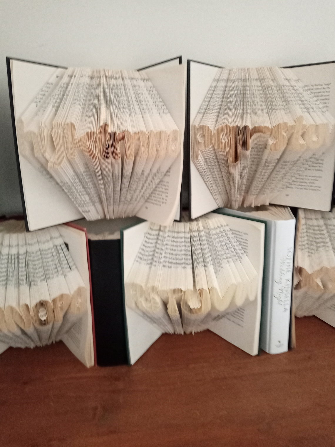 Curvy Letters Alphabet Book Folding Pattern Includes Numbers - Etsy UK