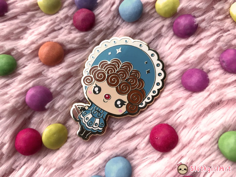Gramma Nutt Candy Land Chibi Character Brass Hard Enamel Pin - Etsy