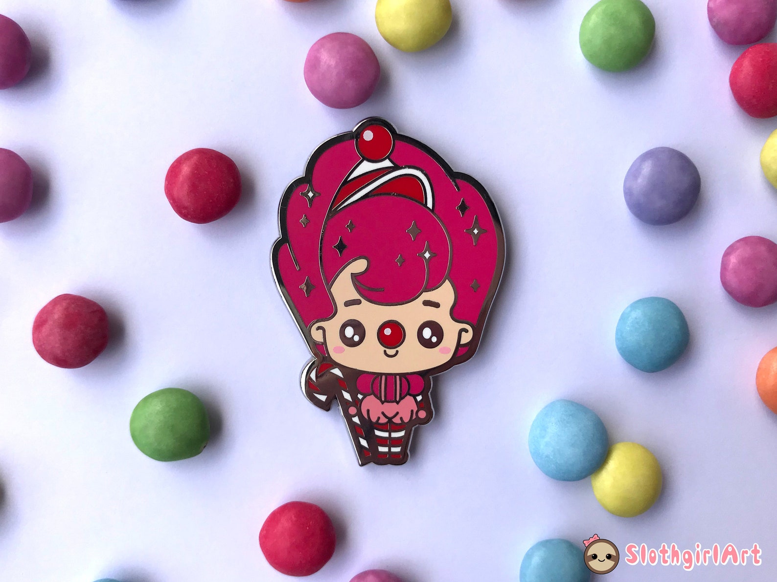 Mr Mint Candy Land Chibi Character Silver Hard Enamel Pin - Etsy