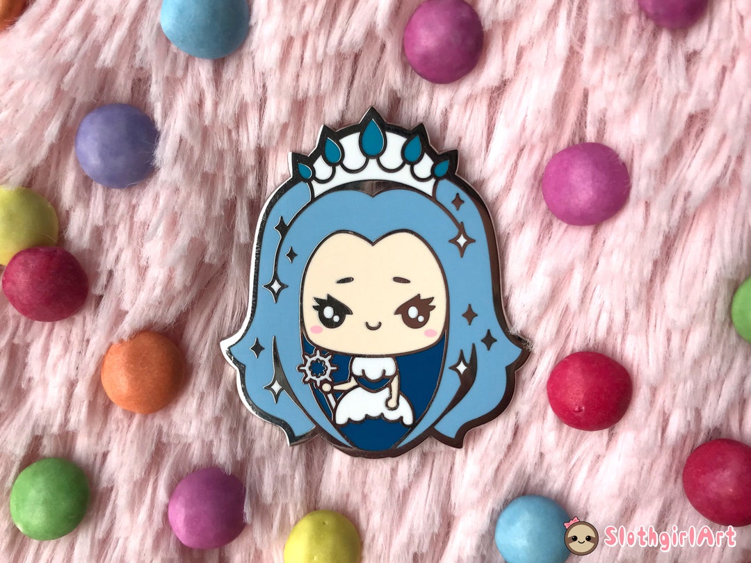 Queen Frostine Candy Land Chibi Character Silver Hard Enamel Pin - Etsy