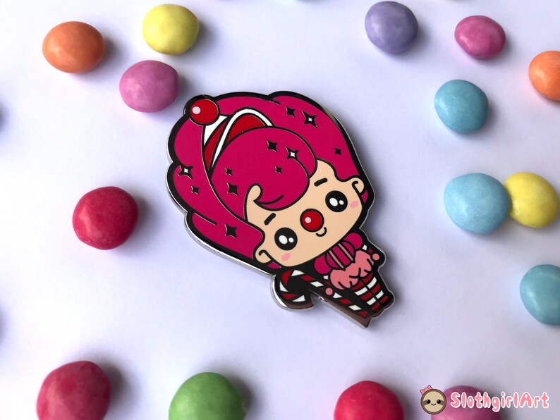 Mr Mint Candy Land Chibi Character Silver Hard Enamel Pin - Etsy