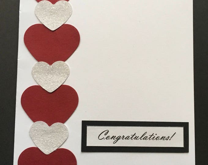 Congratulations Hearts - Etsy
