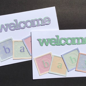 Welcome Baby Card - Etsy