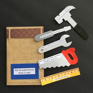 Father’s Day Toolbelt Card - Etsy