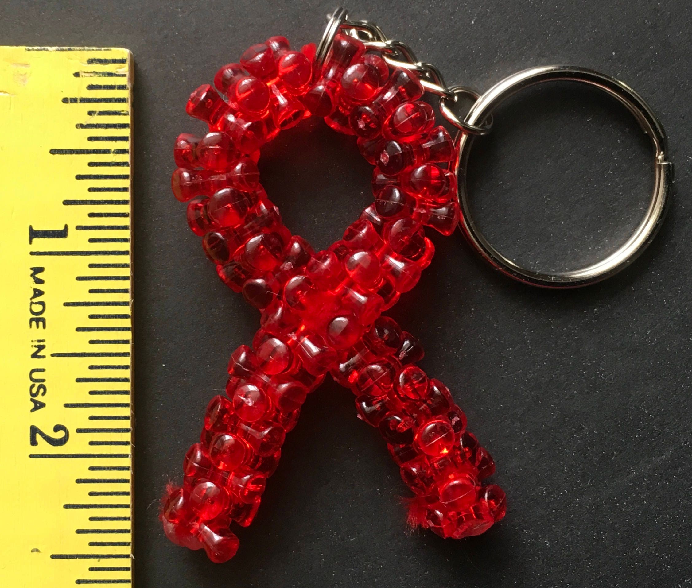 Awareness Ribbon Keychain - Etsy