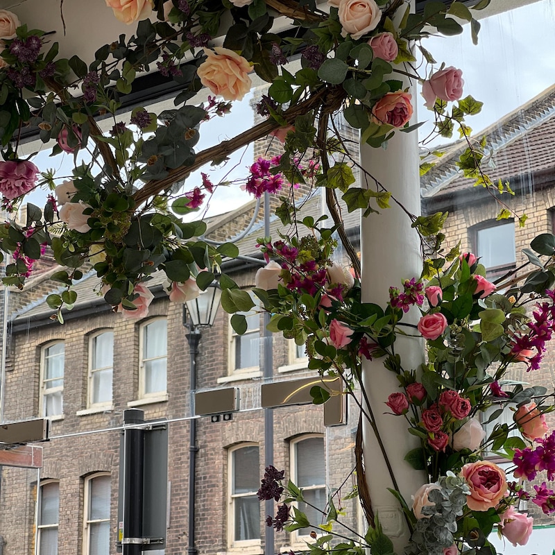 Floral Garland 7ft - Etsy
