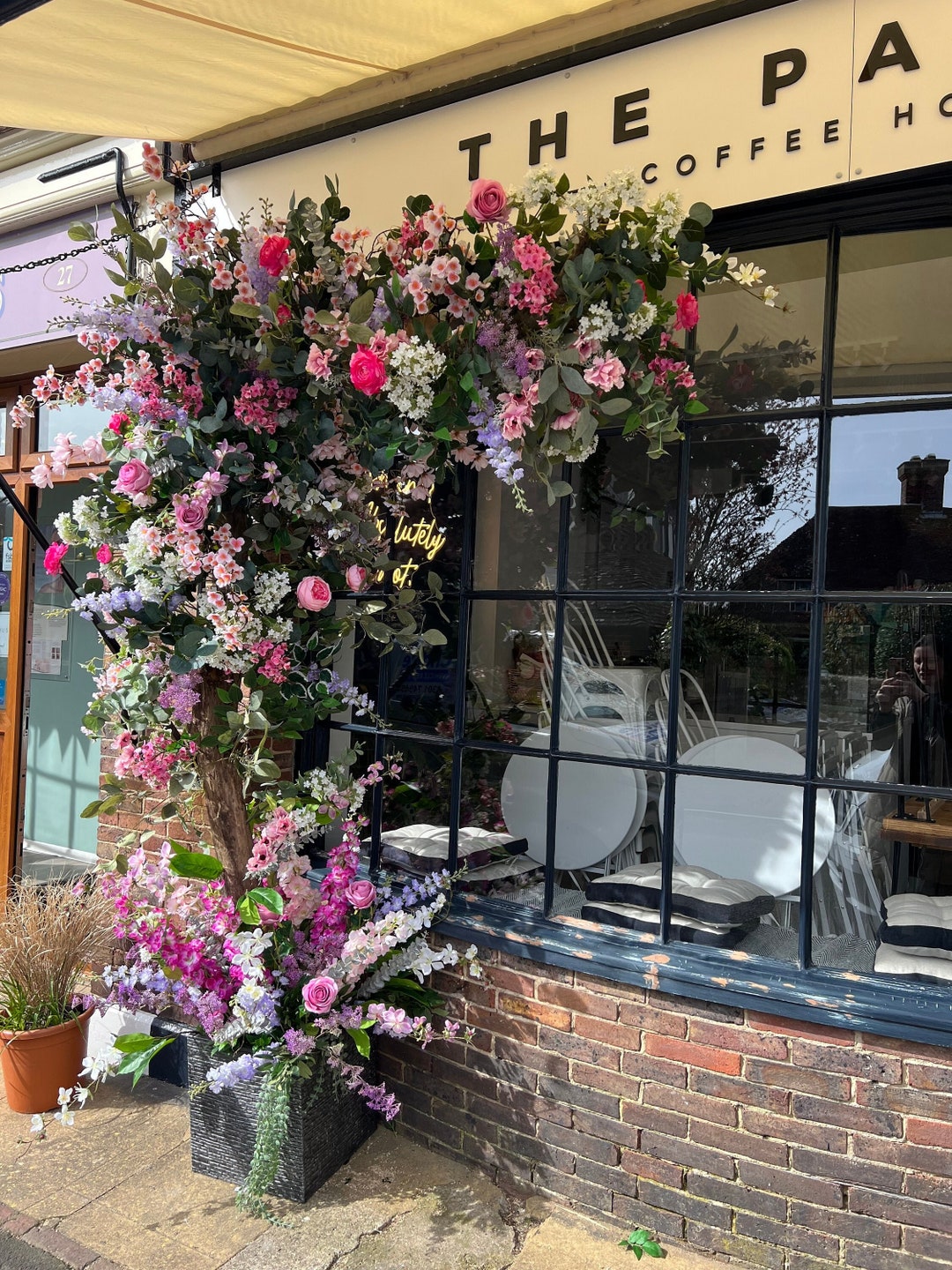 SHOP FRONT, Wildflower Shop Flower Display, Spring Flower Tree - Etsy
