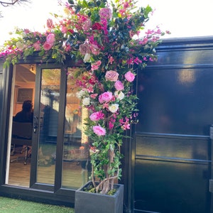 SHOP FRONT, Shop Flower Display, Floral Installation , Artificial ...