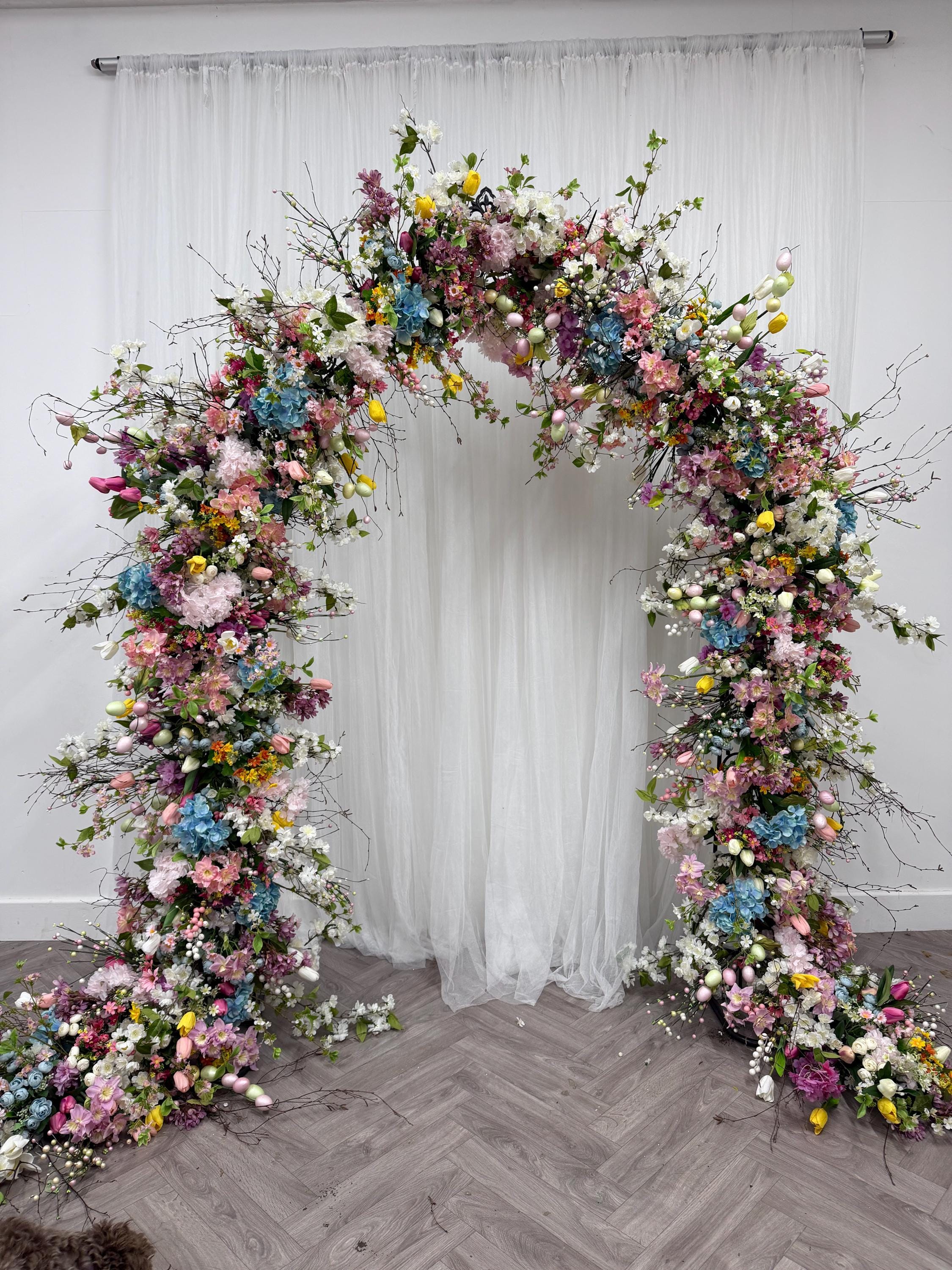 Easter Spring Flower Garland - Easter Flower Arch Decoration - Etsy