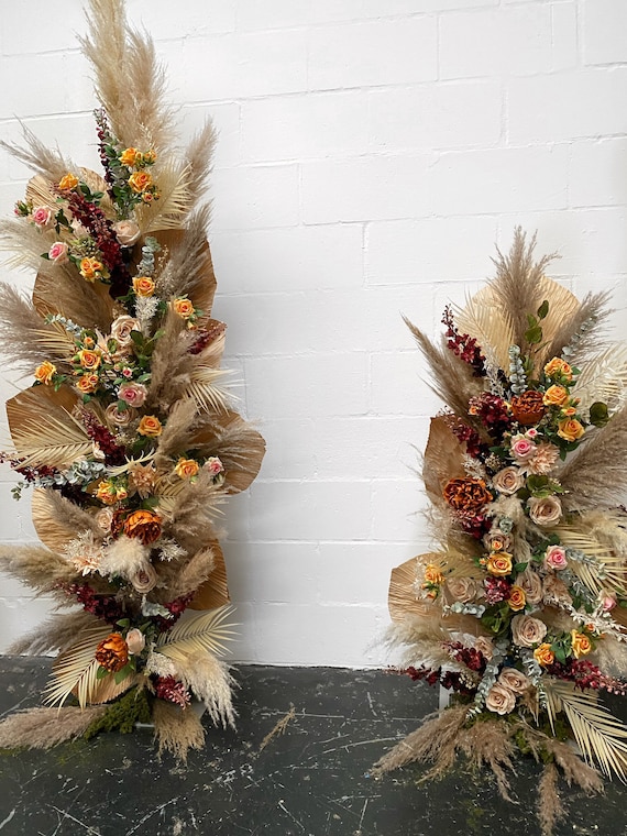 Boho Set Arrangement Free Standing Boho Arrangement Large - Etsy