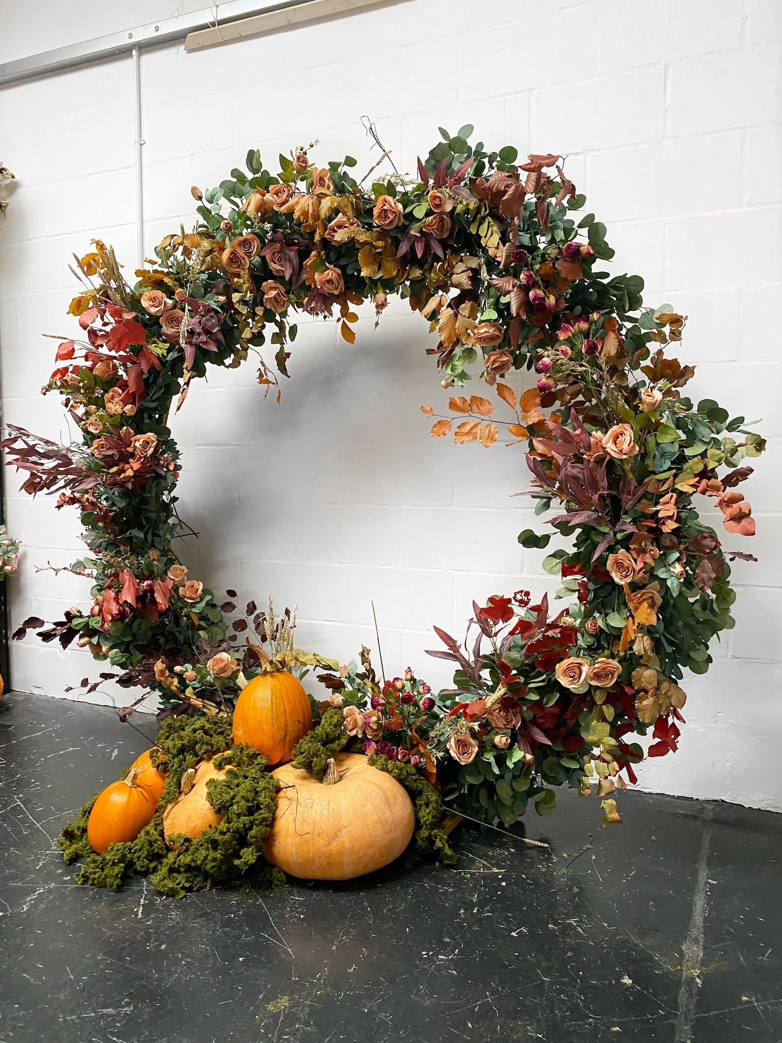 Fall Foliage Decor Fall Foliage Backdrop Fall Moongate Fall - Etsy UK