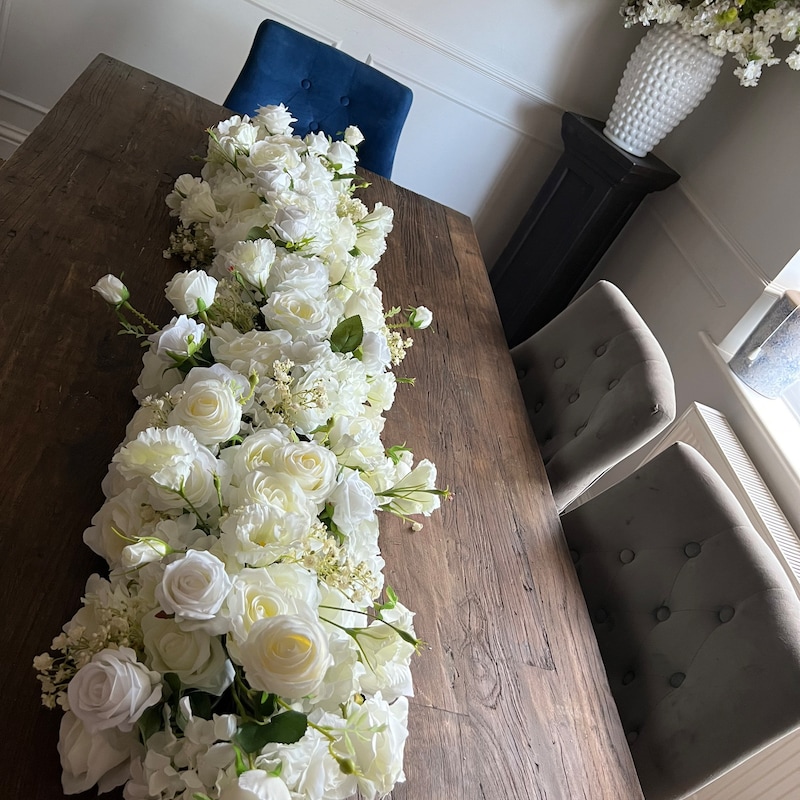 Flower Table Garland - Etsy