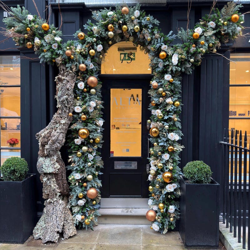 Christmas Door Garland - Etsy