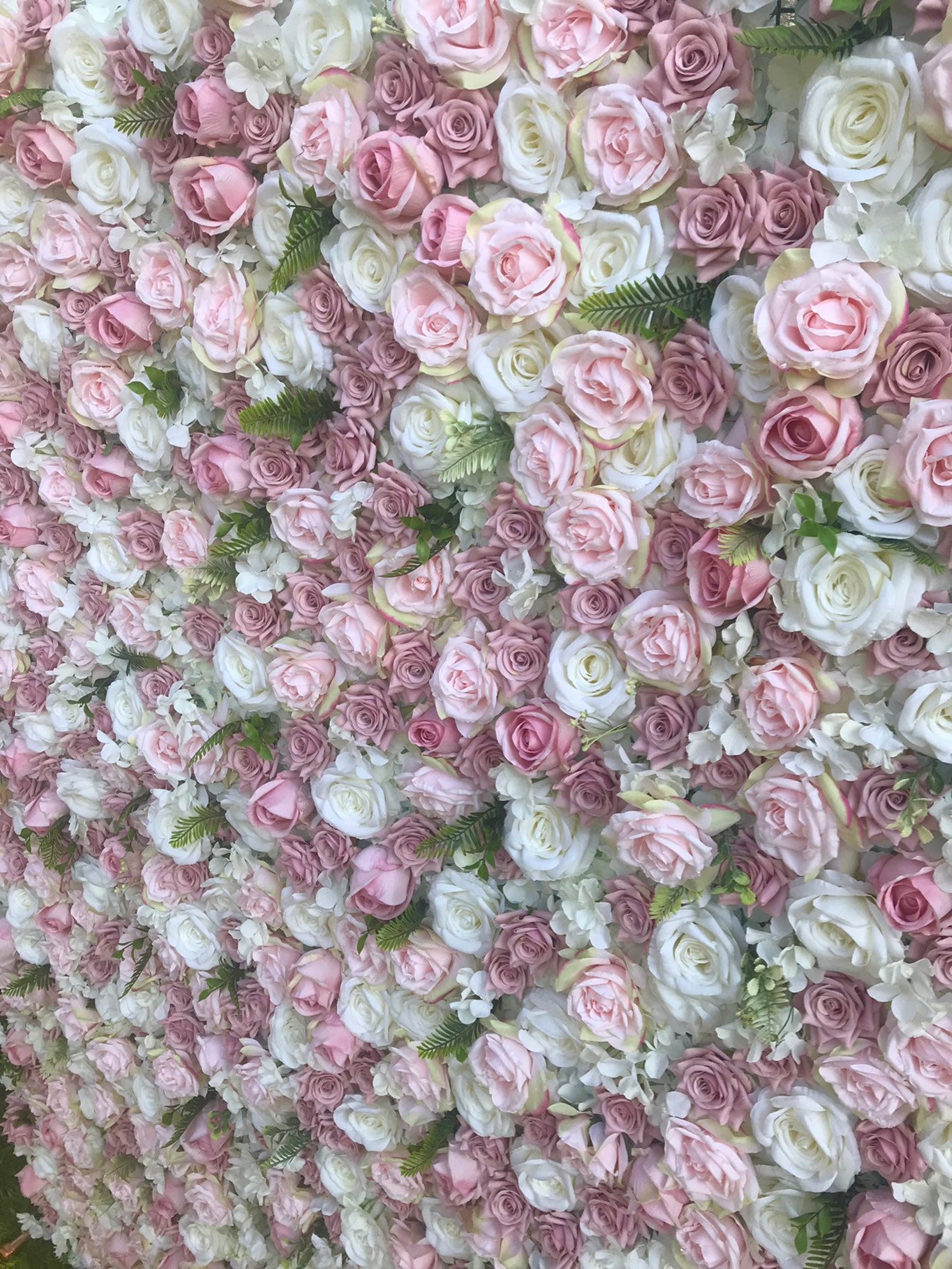 Pink Flower Wall Floral Wall Wedding Flower Wall Wedding - Etsy