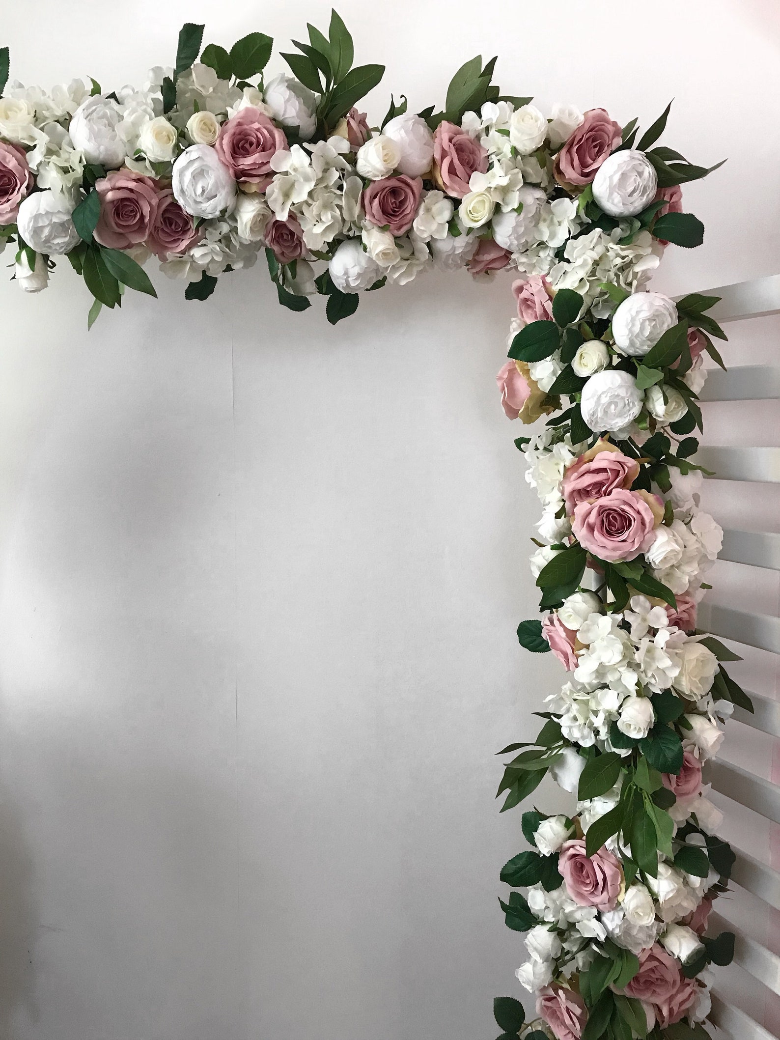 Guirlande de fleur arc de mariage arc de fleur arc floral - Etsy France