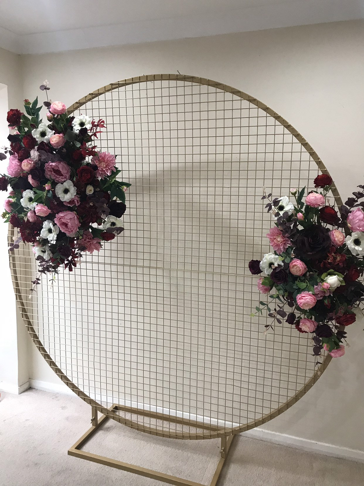 Fall Flower Swag Fall Wedding Arch Flower Swag Winter | Etsy