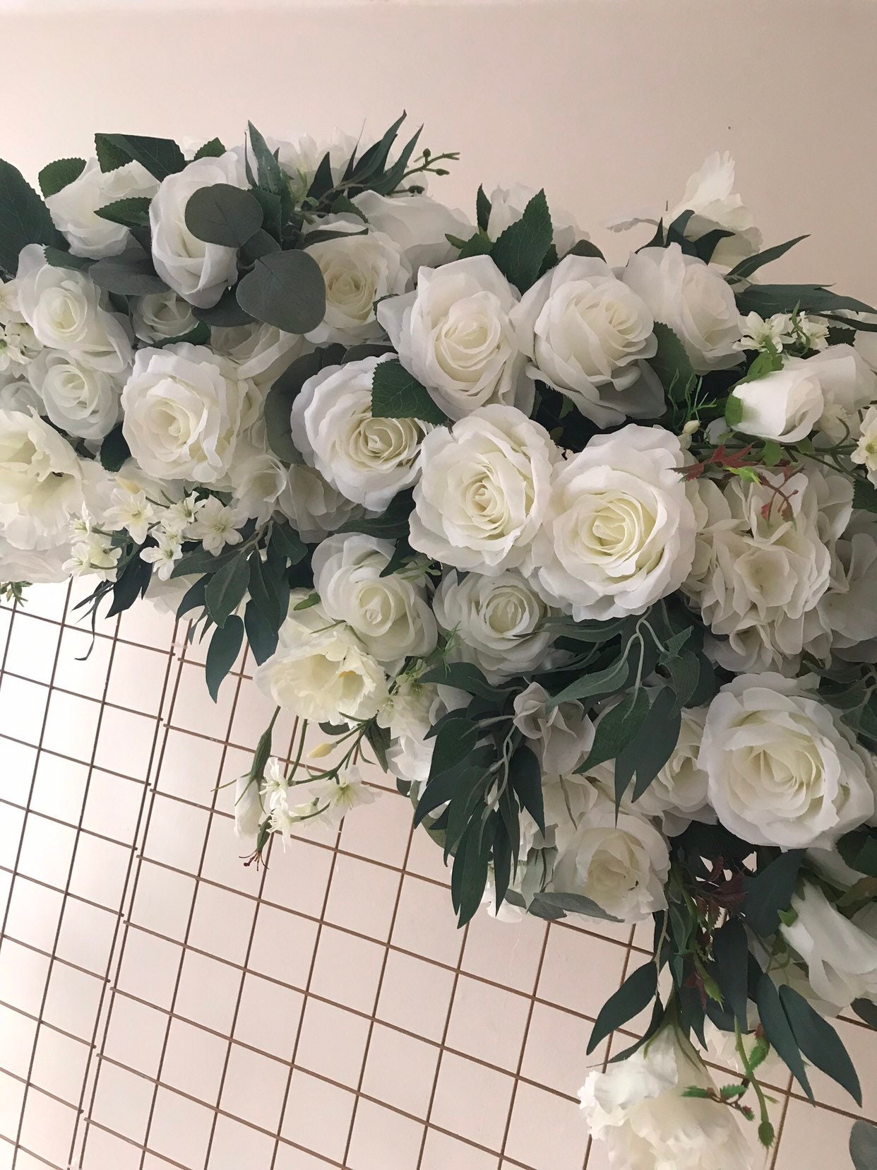 Flower Garland Floral Garland Wedding Flower Garland Flower - Etsy