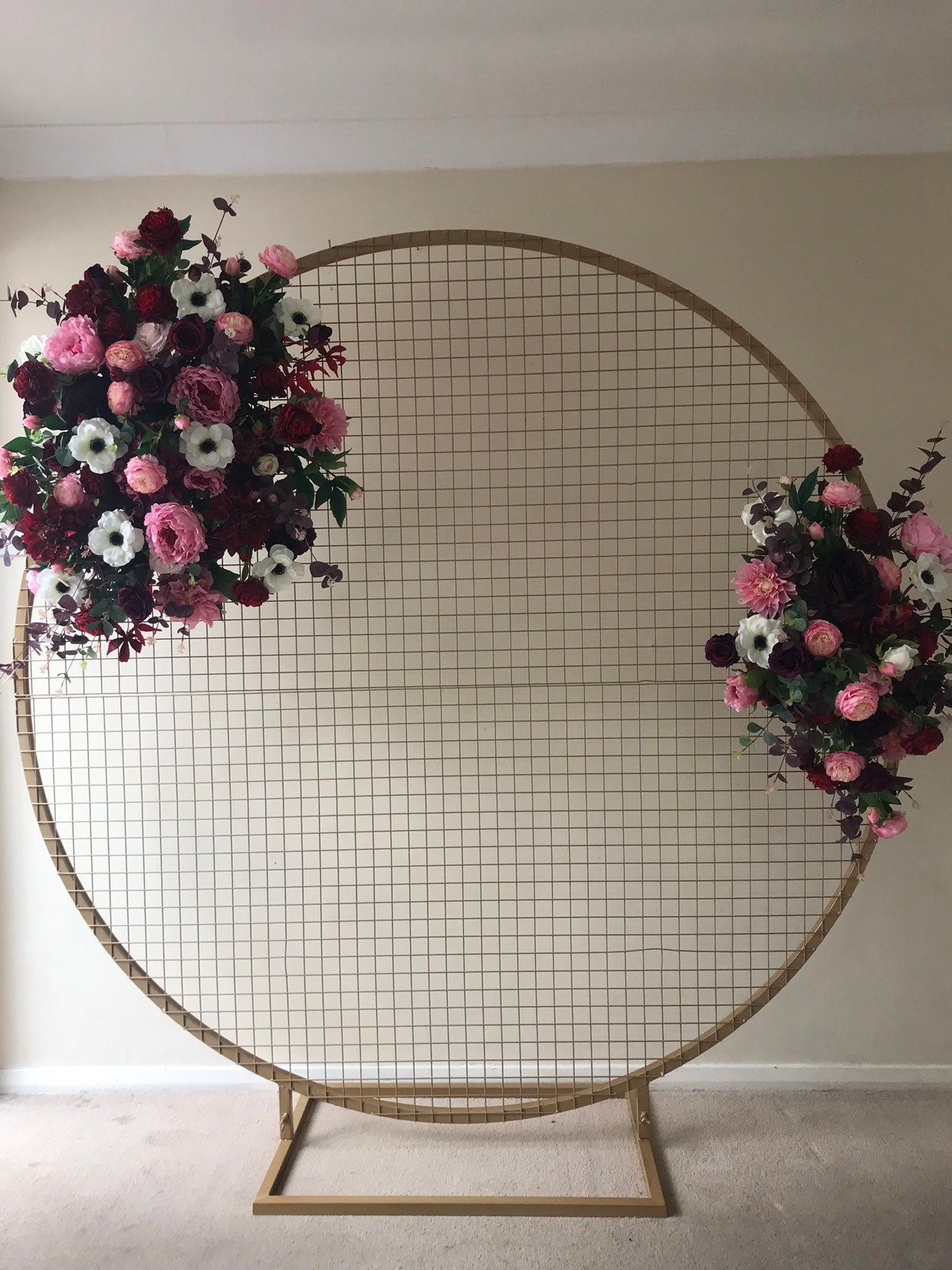 Fall Flower Swag Fall Wedding Arch Flower Swag Winter | Etsy