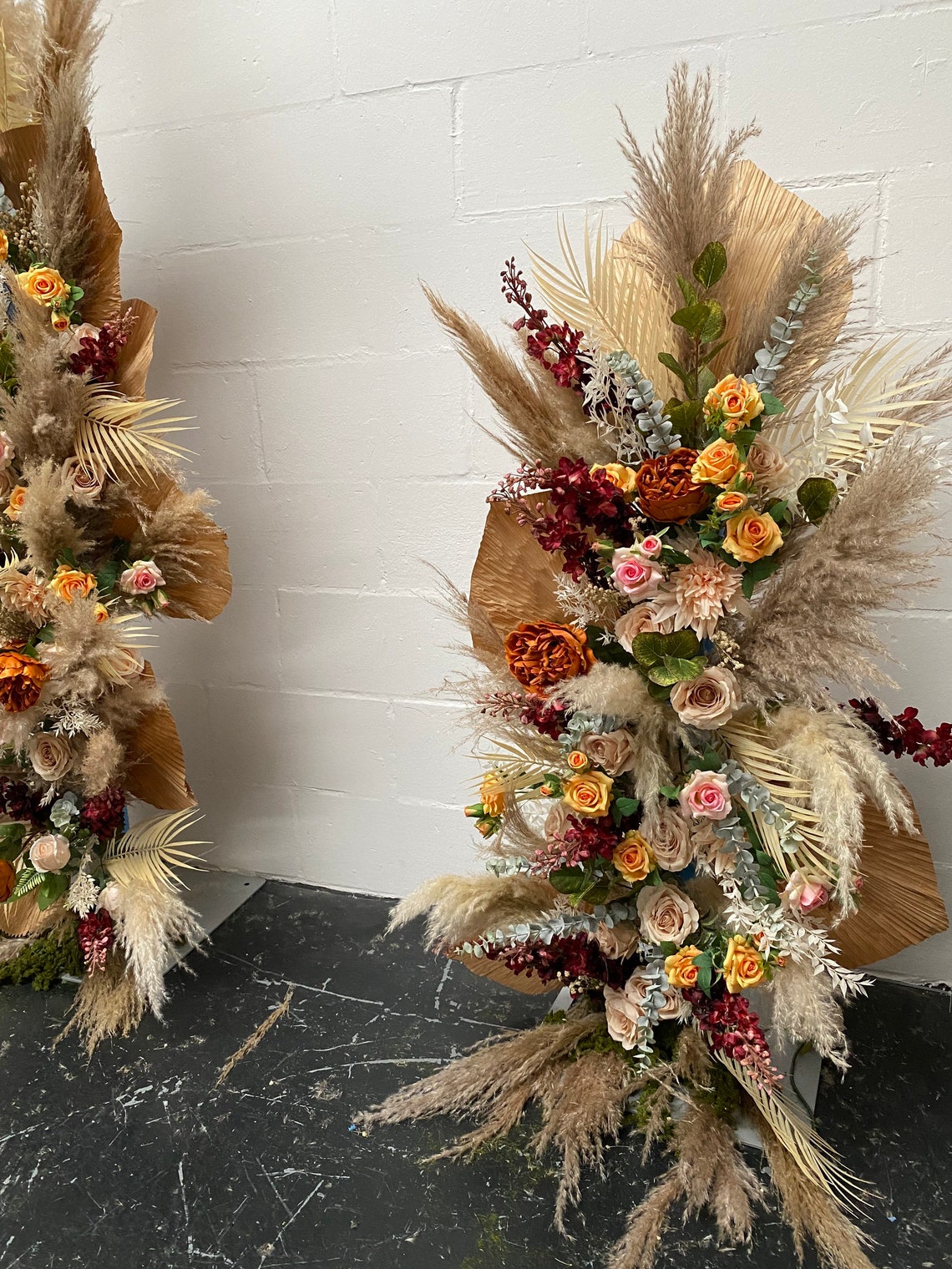 Boho Set Arrangement Free Standing Boho Arrangement Large - Etsy